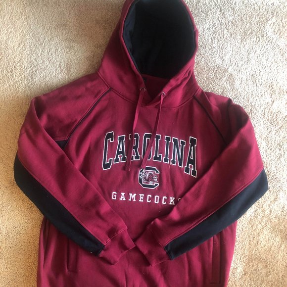 Jackets & Coats | Crest Garnet Mens South Carolina Gamecock Hoodie ...